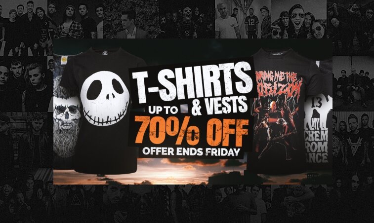 Gothic T Shirt Sale - Horror & Band Merch Up To 70% Off