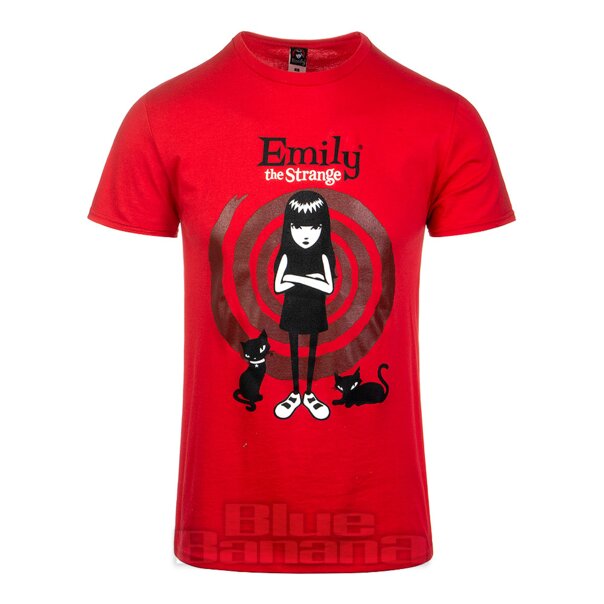 Emily The Strange Swirl T-Shirt | Emo Clothing