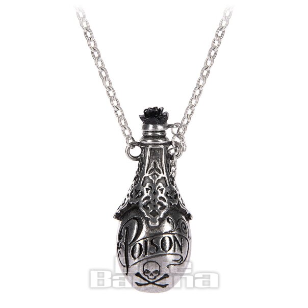 Alchemy Gothic Lucrezia's Fix Poison Necklace | Gothic Pendants