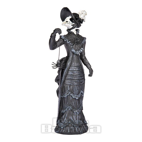 Blue Banana Lady Crow Skeleton Ornament (22Cm) | Blue Banana