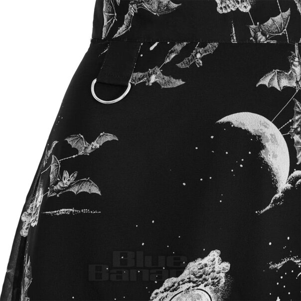 Hell Bunny Over The Moon Skirt (Black) | Blue Banana
