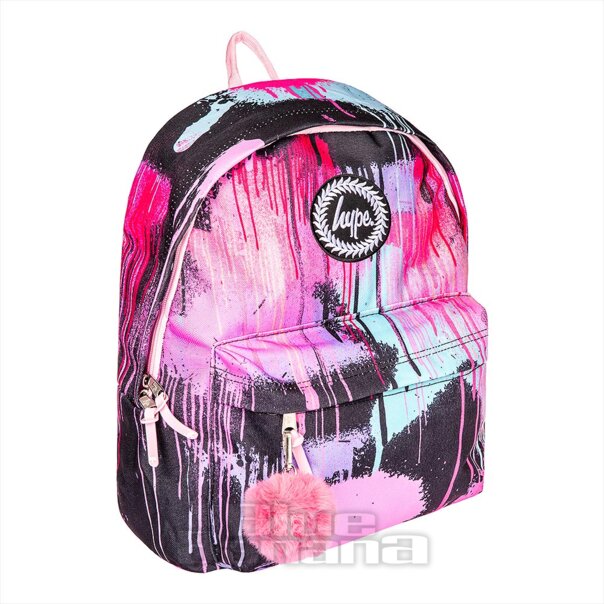 Hype Spray Paint Drip Backpack (Multicoloured) | Blue Banana