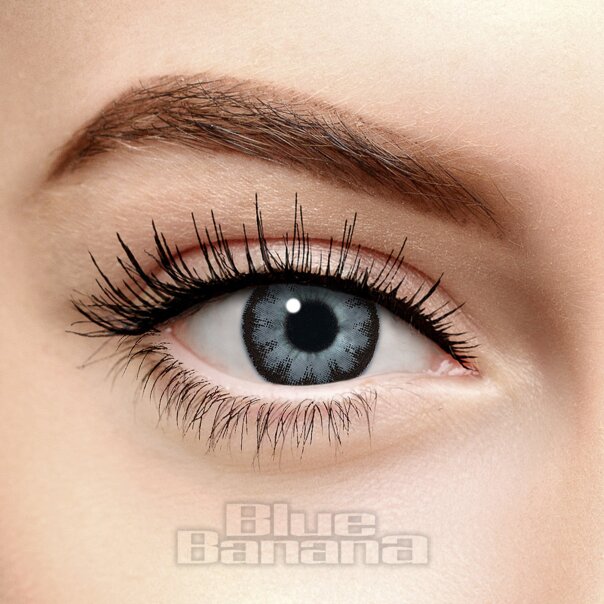 Evening gray Big Eye Coloured Contact Lenses (30 Day) | Coloured Contacts
