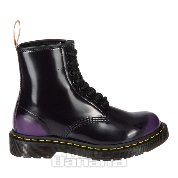 Dr Martens 1460 Gloss Vegan Rub Off Boots | Purple DMs