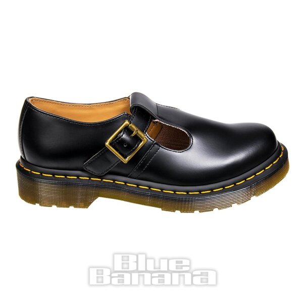 Dr Martens Smooth Polley Mary Jane Shoes | Leather Doc Martens