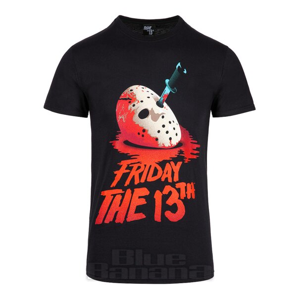 Official Friday The 13th Mask T-Shirt | Horror Movie Merch