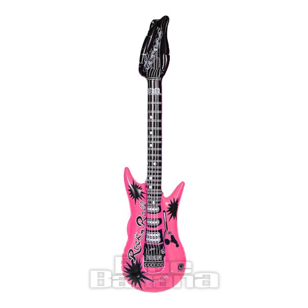 Blue Banana Inflatable Guitar (Multicolor) | Blue Banana Gifts