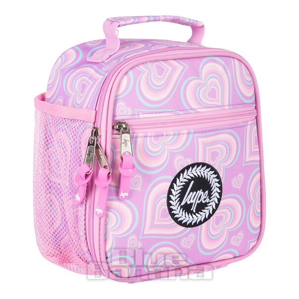Hype Heart Lunch Box | Pink School Bag