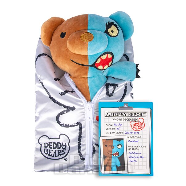 Deddy Bears Two Fur Plush (Body Bag) | Blue Banana