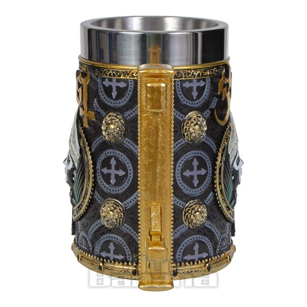 Nemesis Now Ghost Gold Meliora Papa Emeritus III Tankard