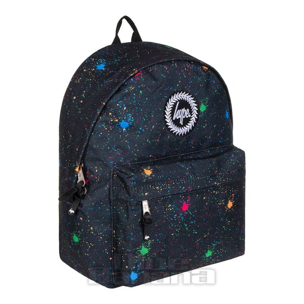 Hype Multicoloured Splat Backpack | School Rucksack UK