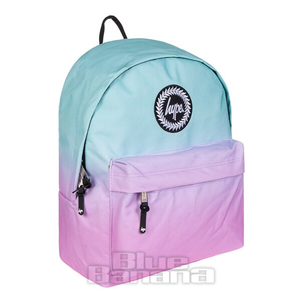 Hype Mint & Lilac Gradient Backpack | School Rucksack UK