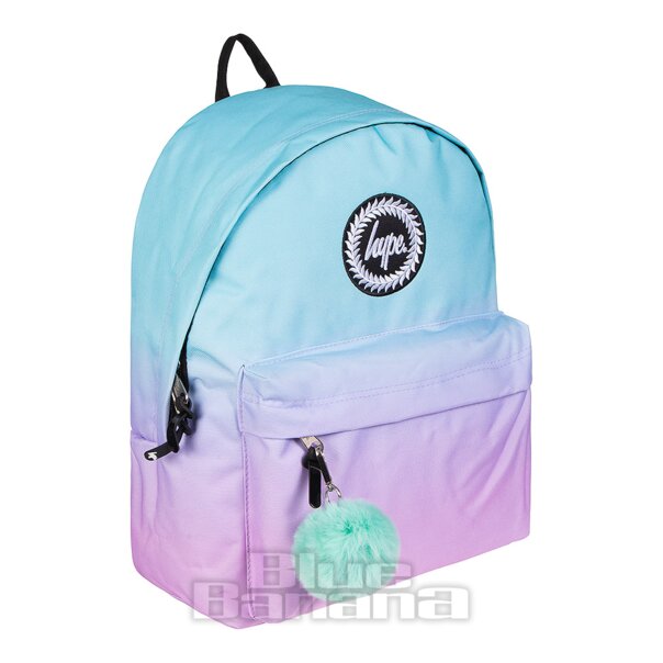 Hype Badge Mint Fade Backpack | School Rucksack & Bag