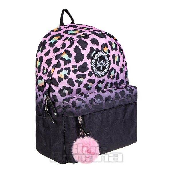 Hype Disco Leopard Fade Backpack | School Rucksack & Bag
