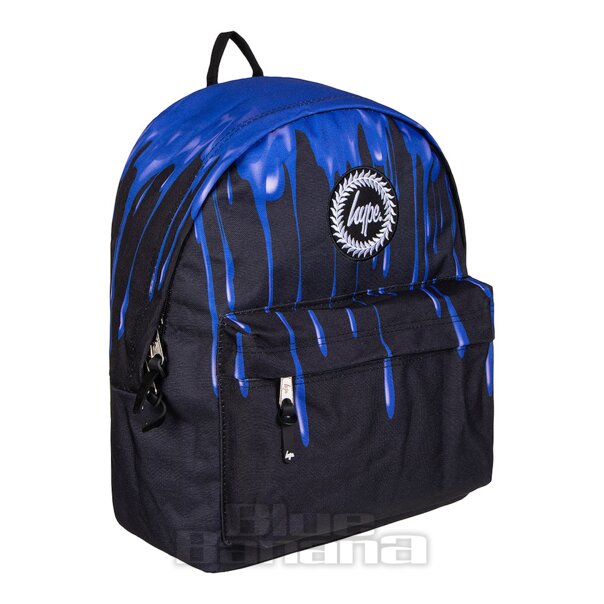 Hype Blue Slime Drips Backpack | School Rucksack & Bag