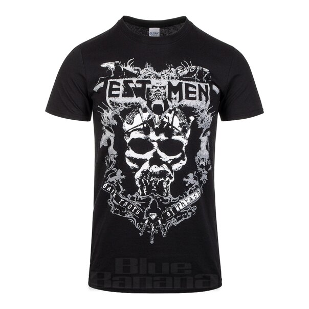 Official Testament Dark Roots T-Shirt (Black) | Blue Banana UK
