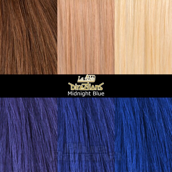 La Riche Directions Midnight Blue Hair Dye | Vegan Semi-Permanent Colour
