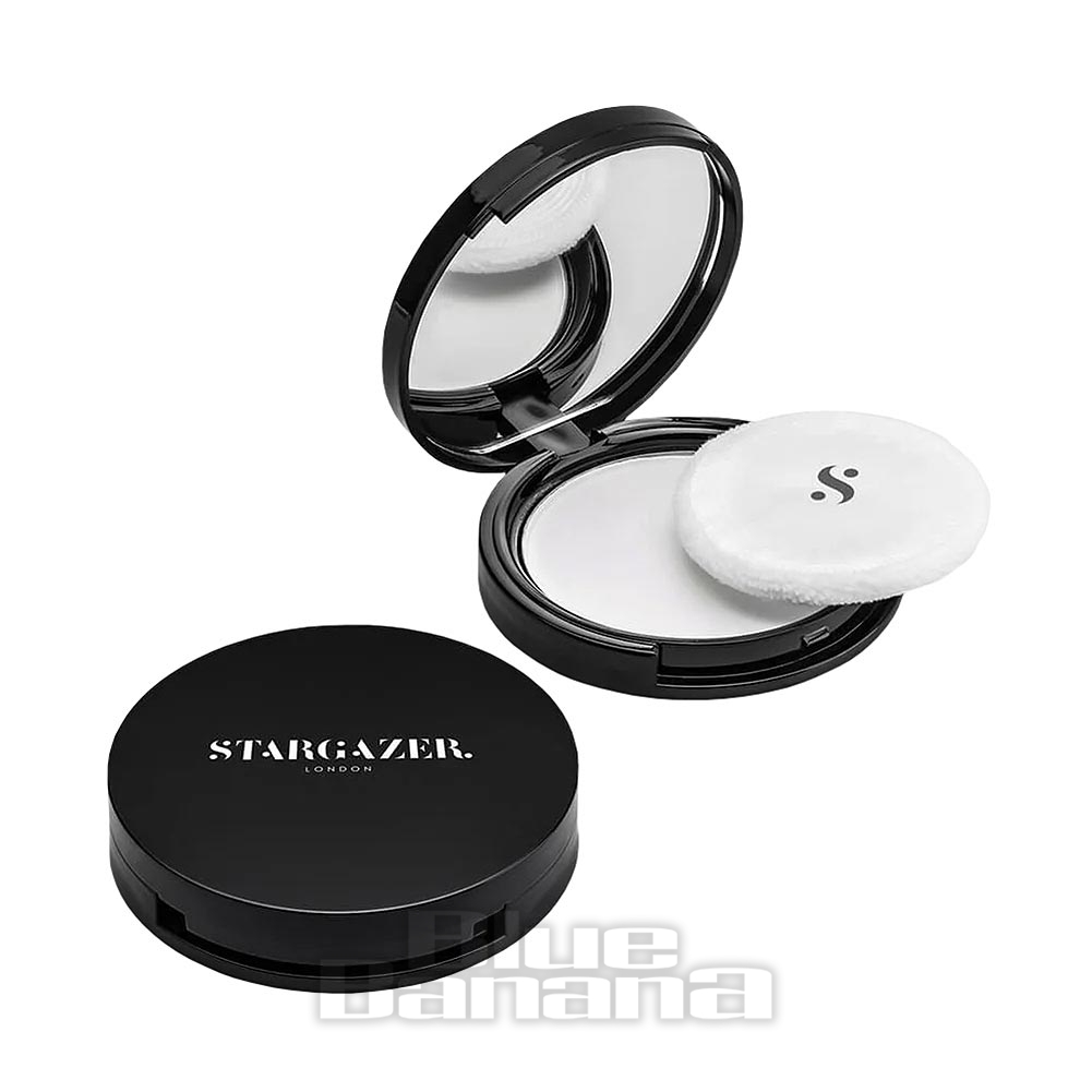 Stargazer White Pressed Powder, Goth Makeup, Foundation