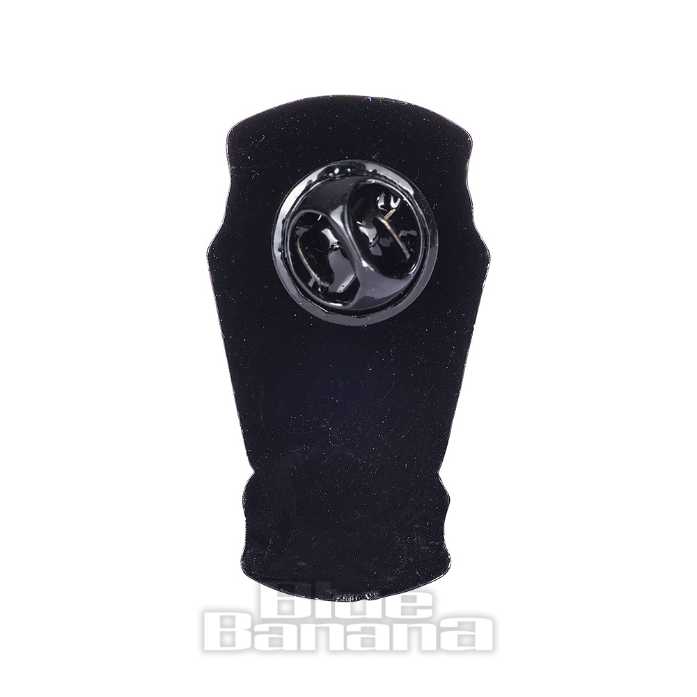 Blue Banana Forever & Ever Pin Badge (Black/White) | Blue Banana