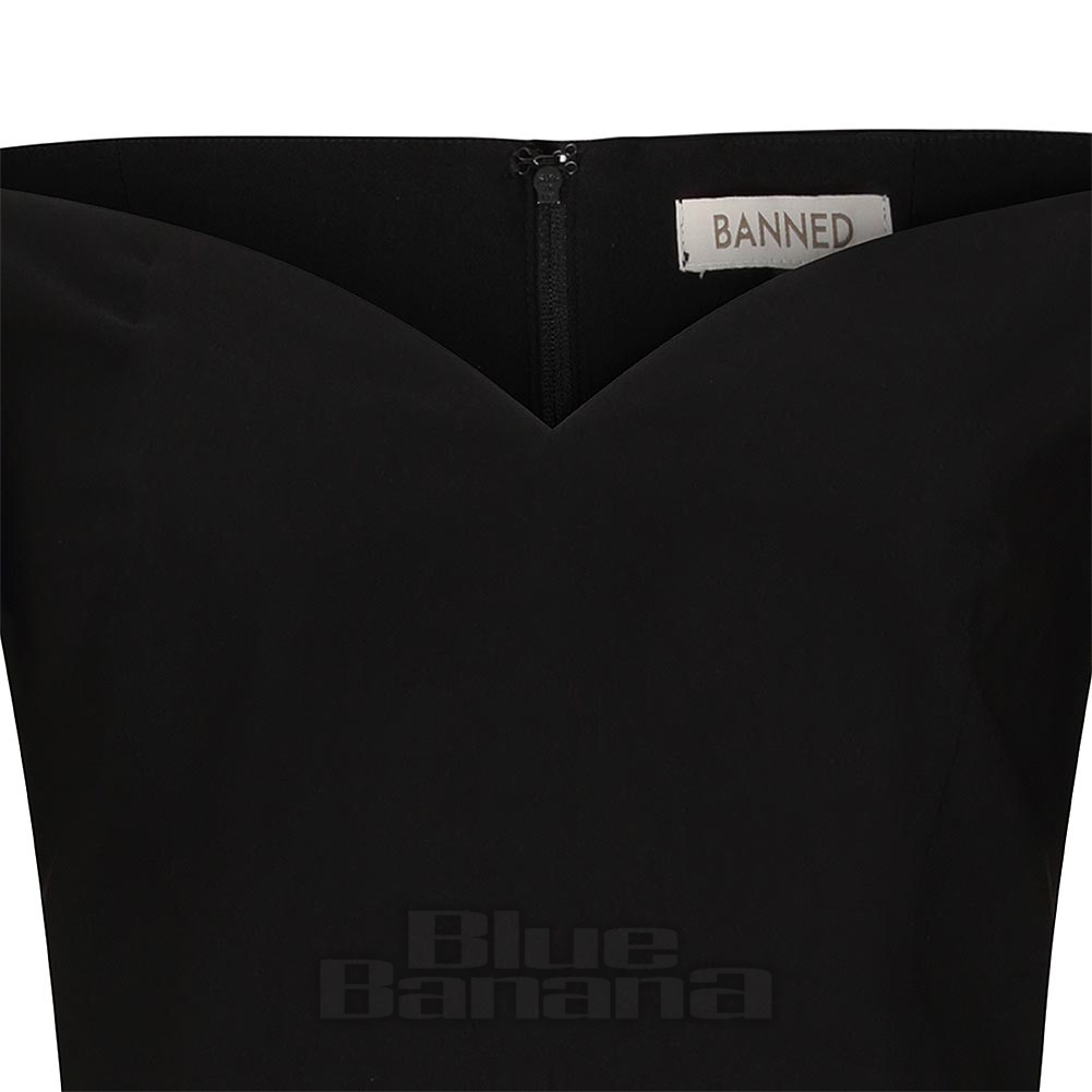 Banned Amalia Dress (Black) | Blue Banana