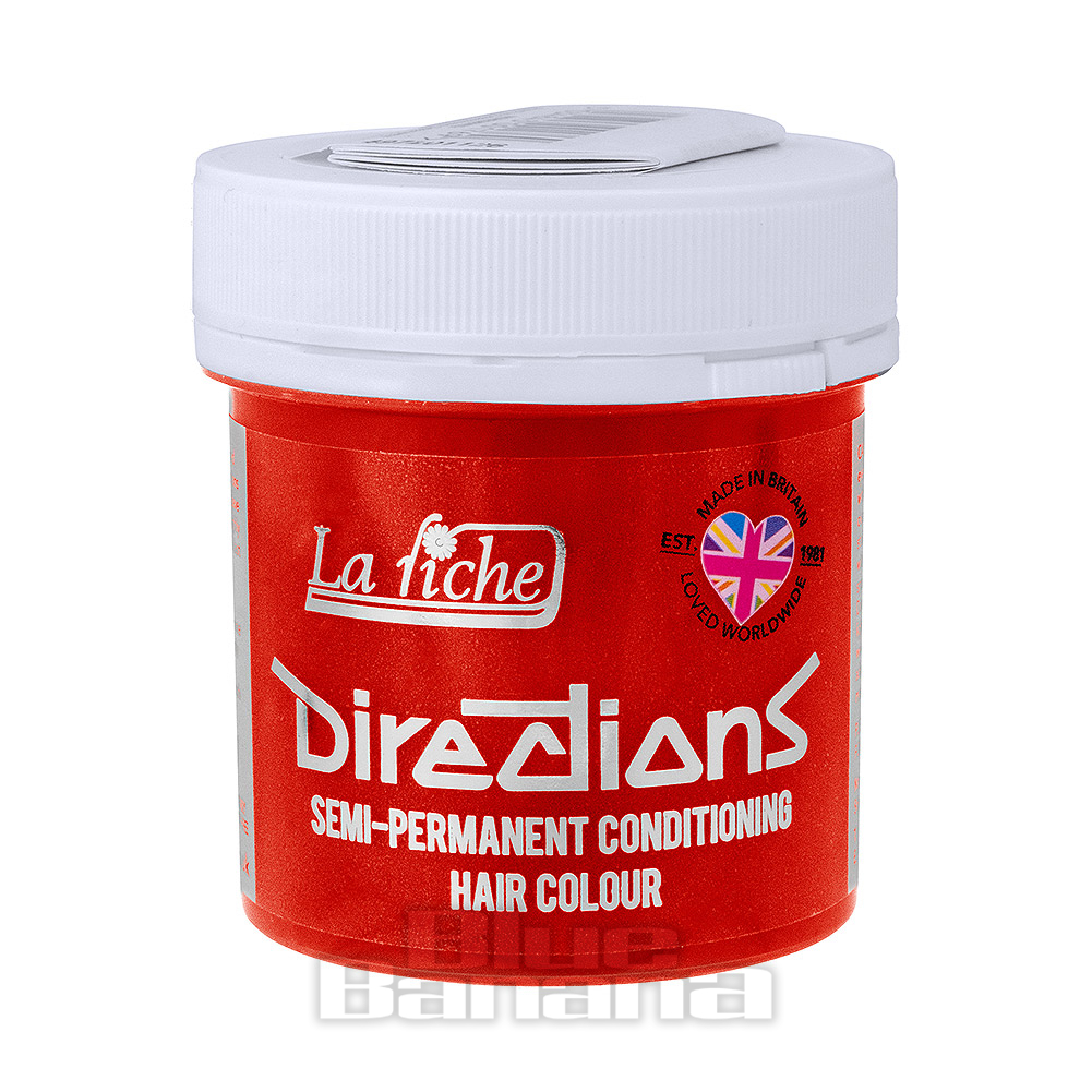 La Riche Directions Neon Red Hair Dye | Semi-Permanent Vegan Colour