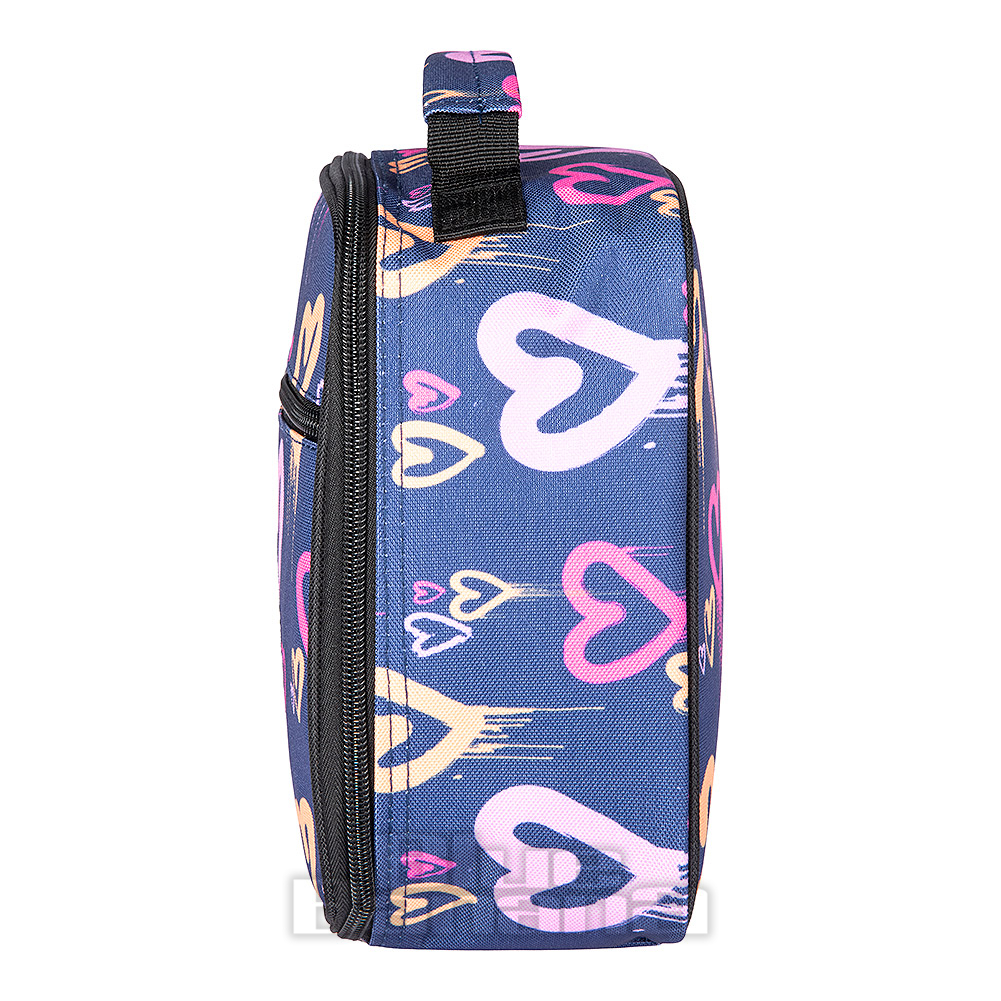 Hype Heart Drips Lunchbox Navy | School Bag