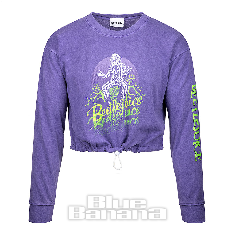 Official Beetlejuice Triple B Crop Top | Beetlejuice Merchandise