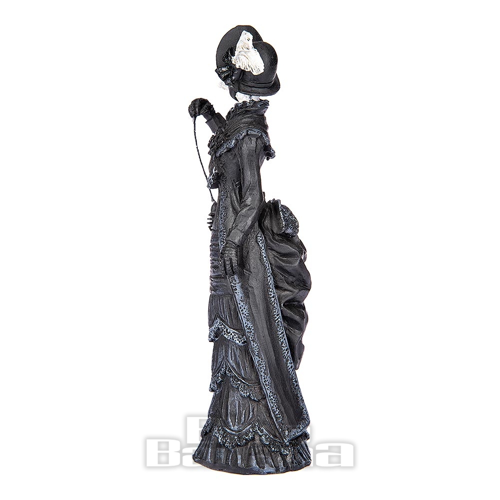 Blue Banana Lady Crow Skeleton Ornament (22Cm) | Blue Banana