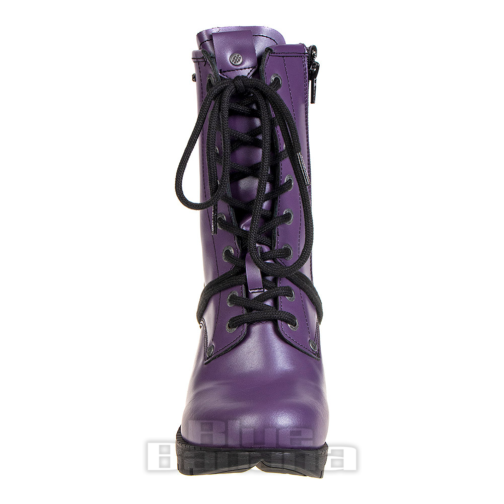 New Rock TR001-C20 Purple Boots | Trail Heeled Boot