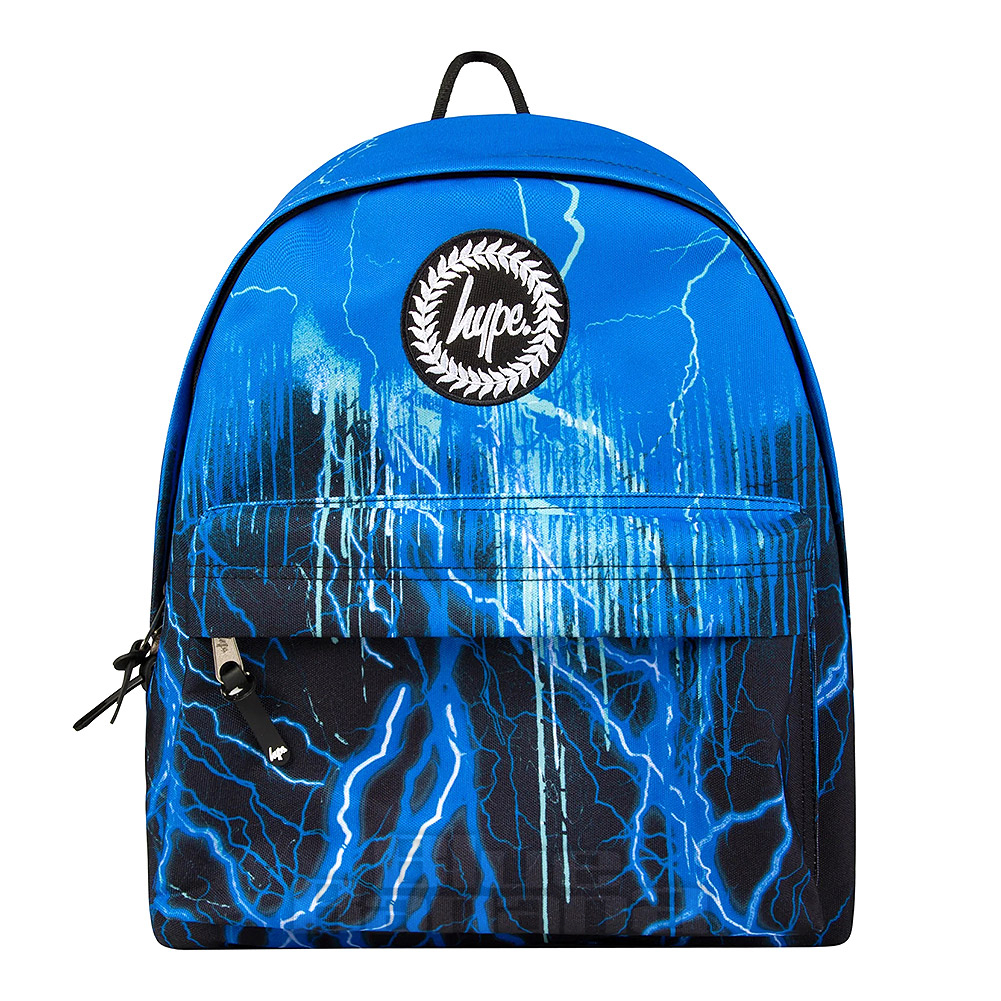 Hype Storm Drips Backpack | Blue School Bag