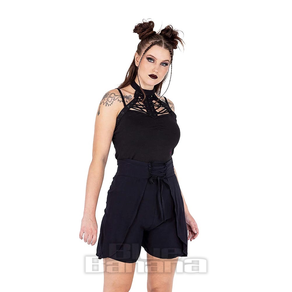 Innocent Kaelie Shorts (Black) | Blue Banana