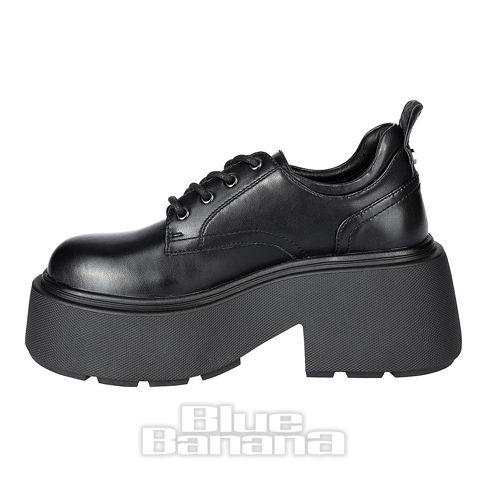 Veganer Schuh Buffalo Vicious (Schwarz) | Blue Banana Footwear
