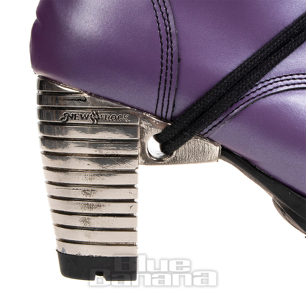 New Rock TR001-C20 Purple Boots | Trail Heeled Boot