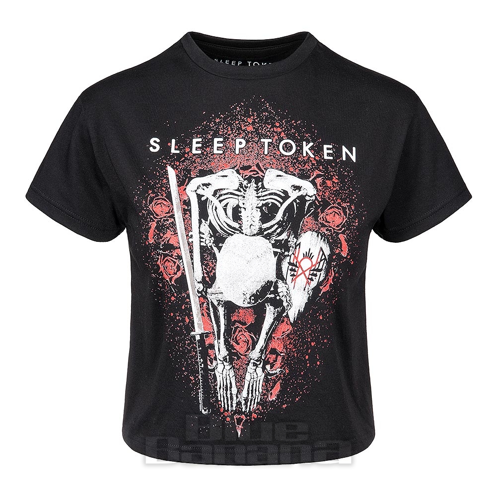 Official Sleep Token The Love You Want Crop Top (Black) | Band ...