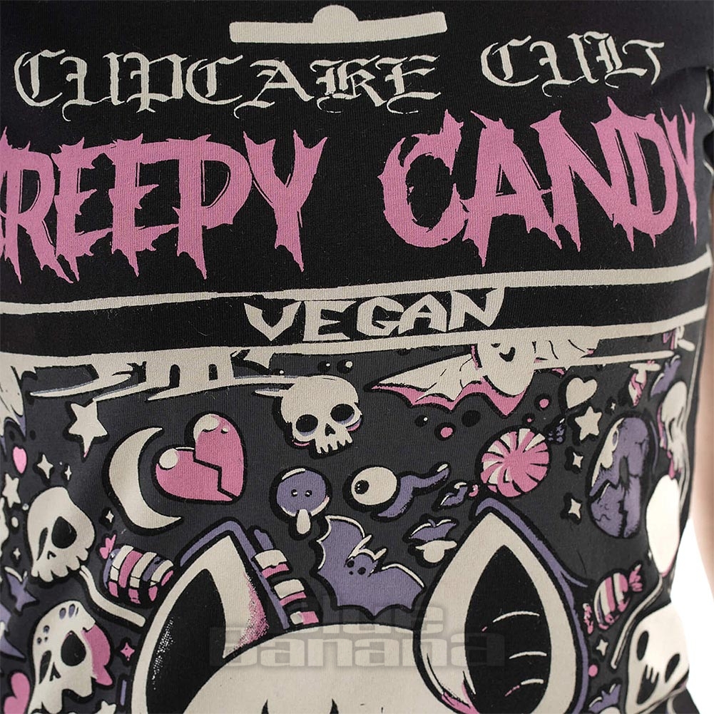 Cupcake Cult Creepy Candy T-Shirt (Black) | Blue Banana