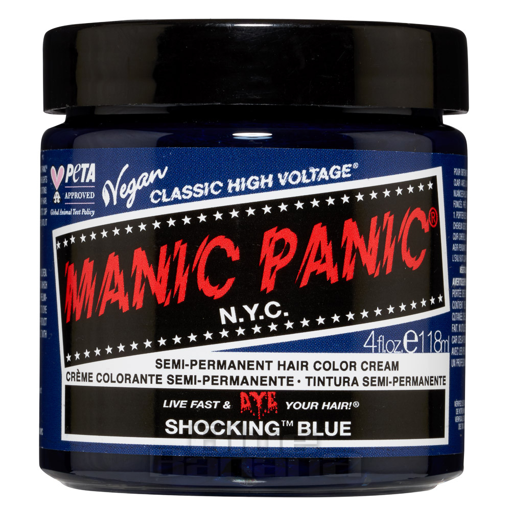 Manic Panic Semi Permanent Shocking Blue Hair Dye | Classic High Voltage