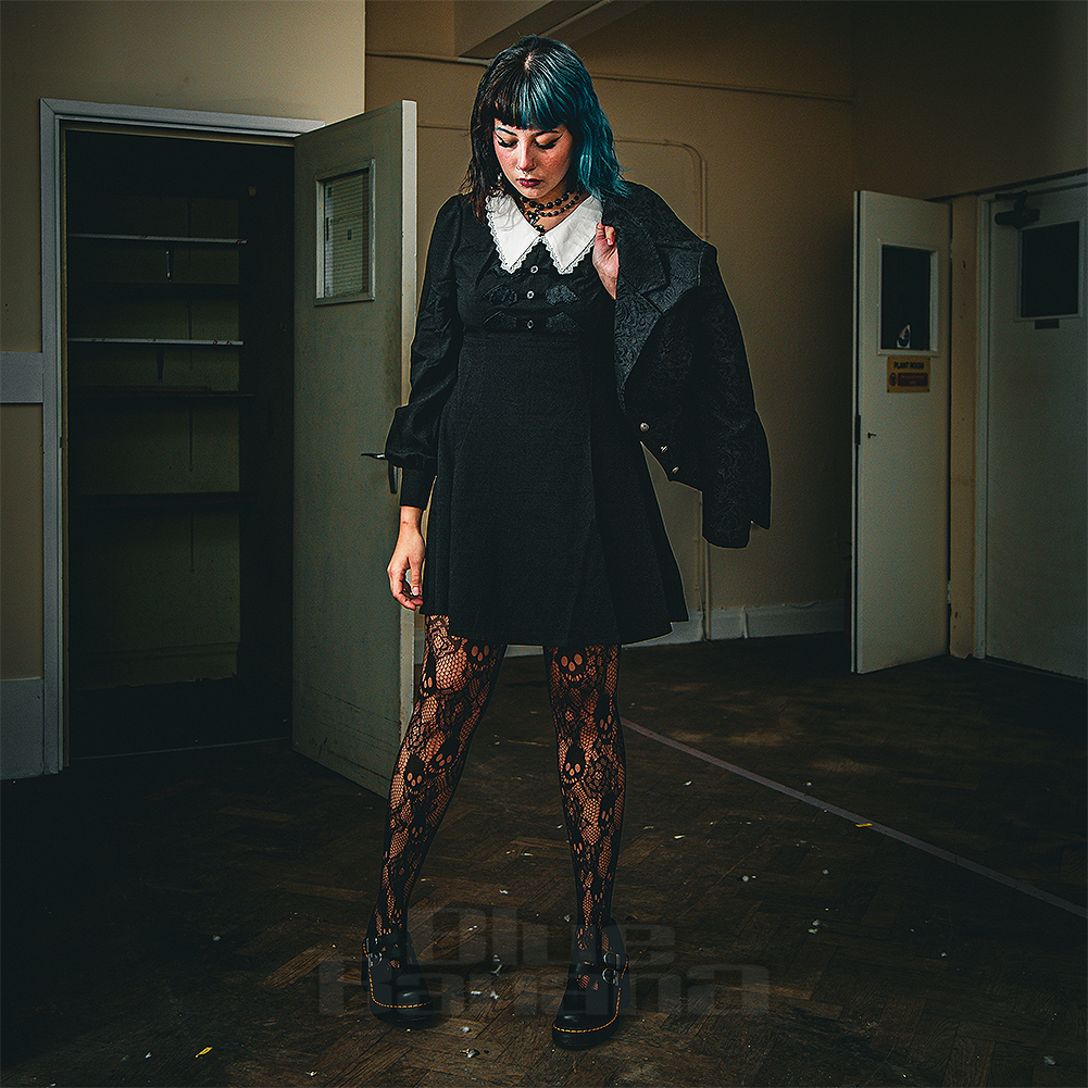 Hell Bunny Batilda Mini Dress (Black) | Blue Banana