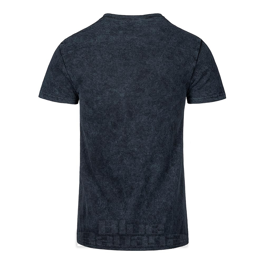 Blue Banana Devil Face T-Shirt (Acid Wash Black) | Blue Banana