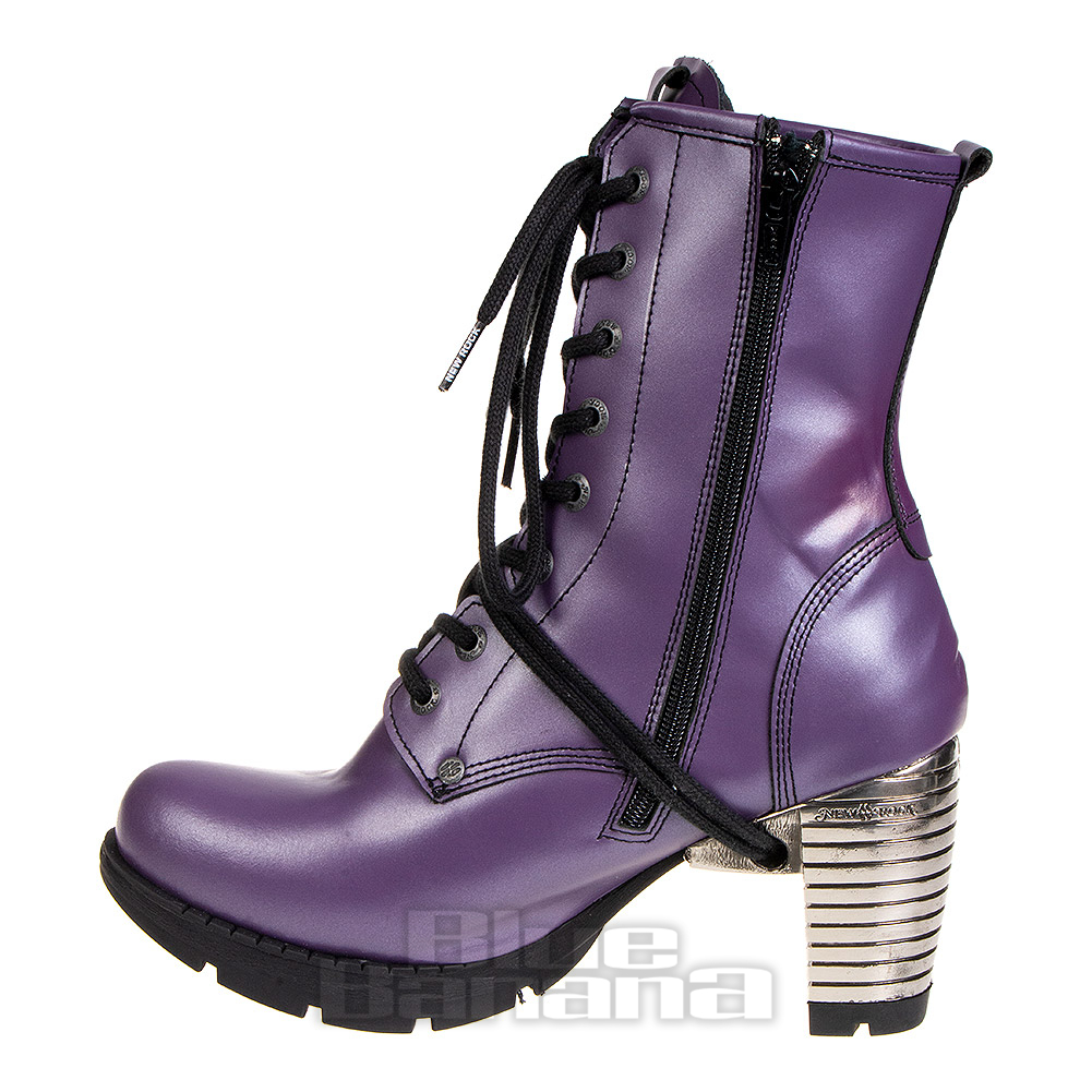 New Rock TR001-C20 Purple Boots | Trail Heeled Boot
