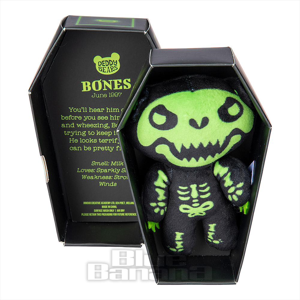 Peluche Deddy Bears Bones (Ataúd) | Blue Banana