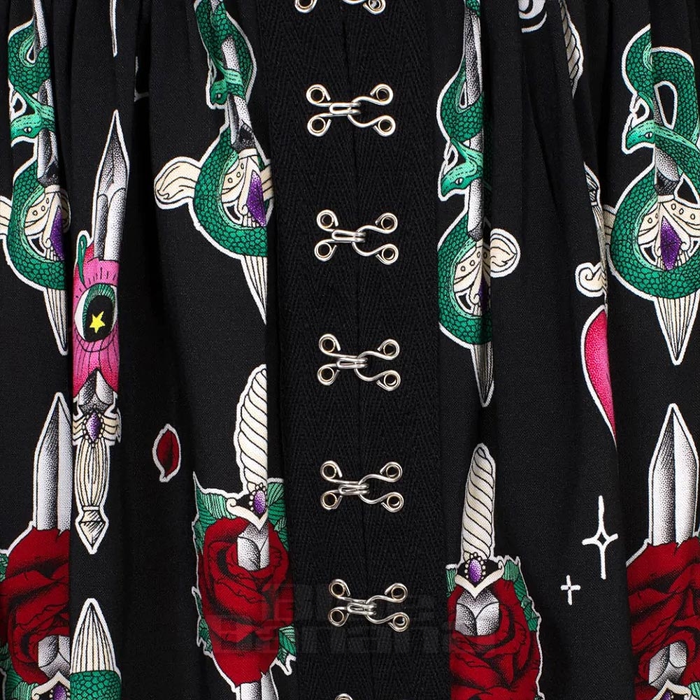 Hell Bunny Cersei Skirt (Black) | Blue Banana