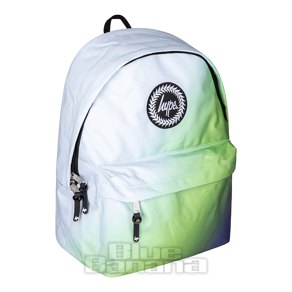 Hype Fade Backpack Navy/Green | School Bag
