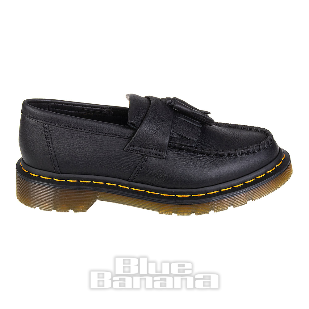 Dr Martens Adrian Virginia Black Shoes | Womens Footwear