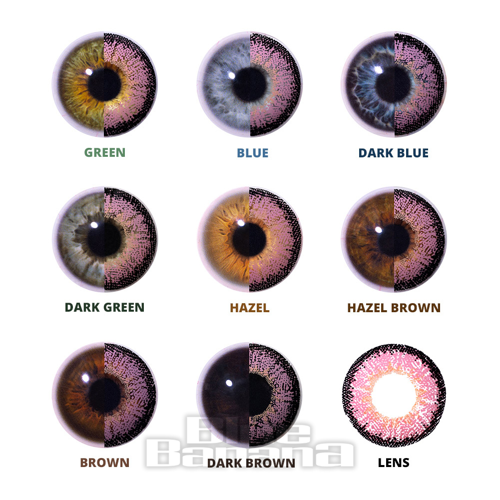 Chromaview Pink Pixie 30 Day Contact Lenses | Blue Banana