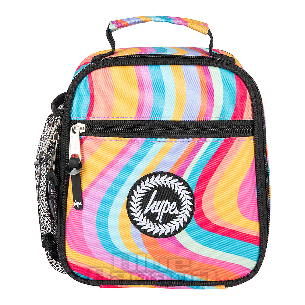 Hype Rainbow Lunch Box | Multicoloured School Bag