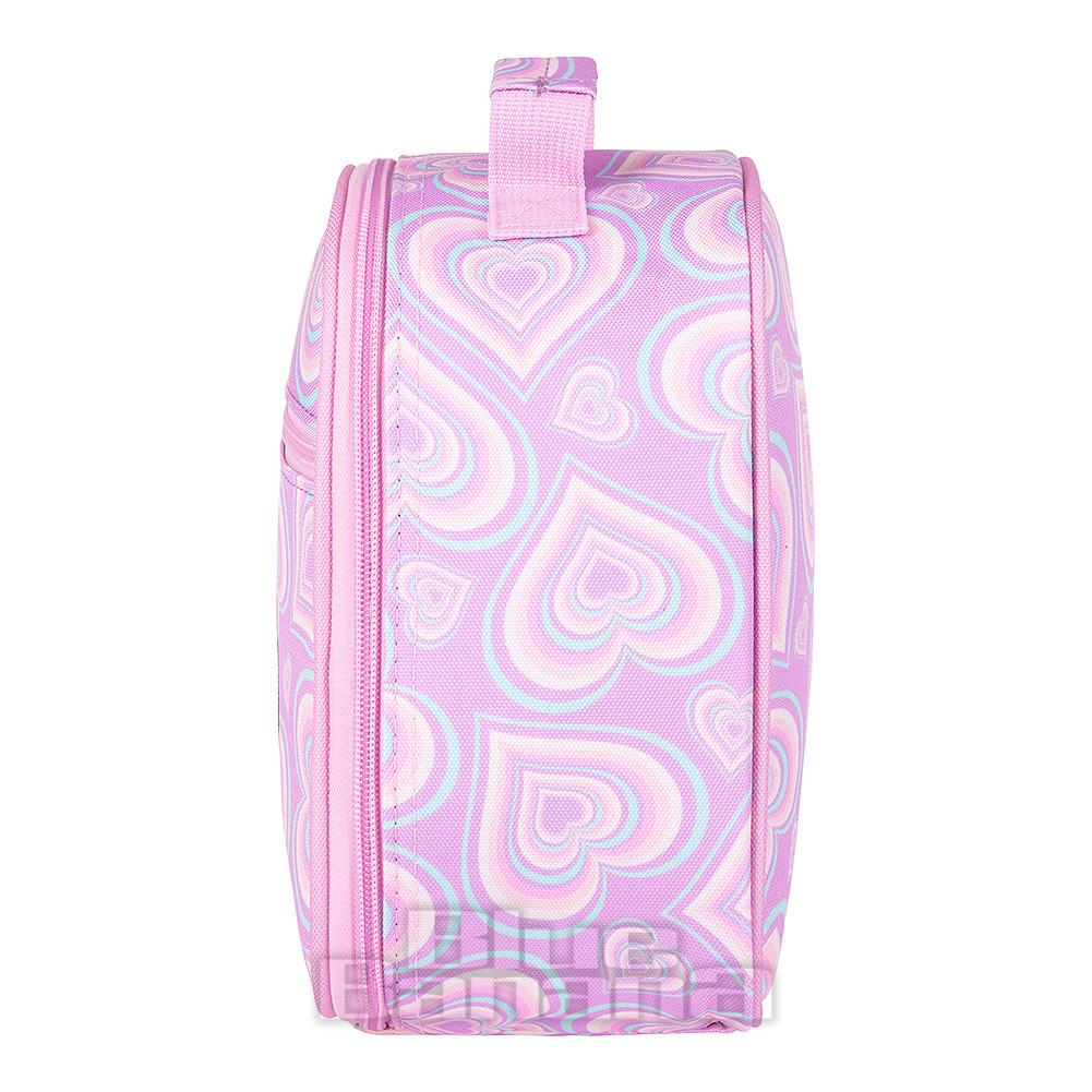 Hype Heart Lunch Box | Pink School Bag