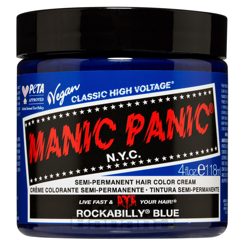 Manic Panic Semi Permanent Rockabilly Blue Hair Dye | Classic High Voltage