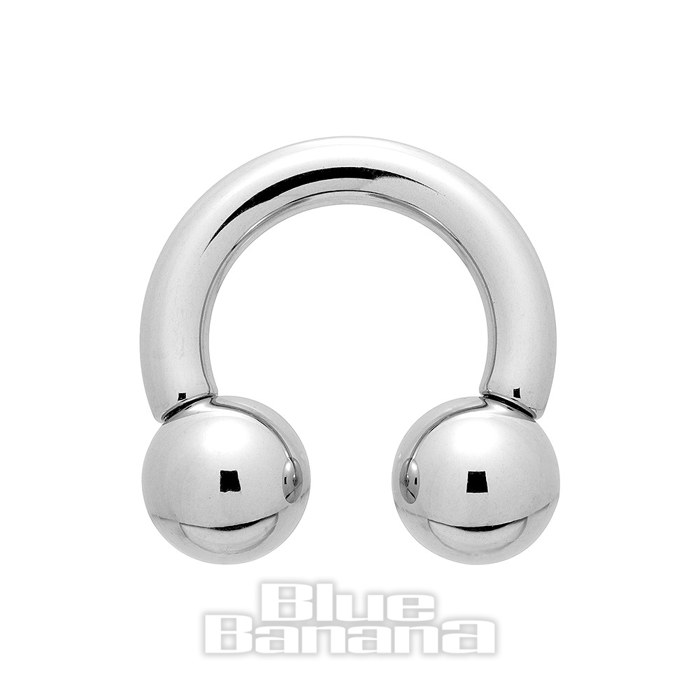 Internally Threaded Surgical Steel Jumbo Circular Barbell | Piercing ...