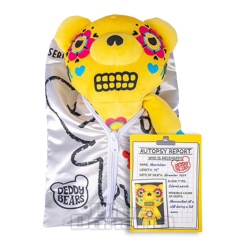 Deddy Bears Ours Muerto Peluche (Sac Mortuaire) | Blue Banana