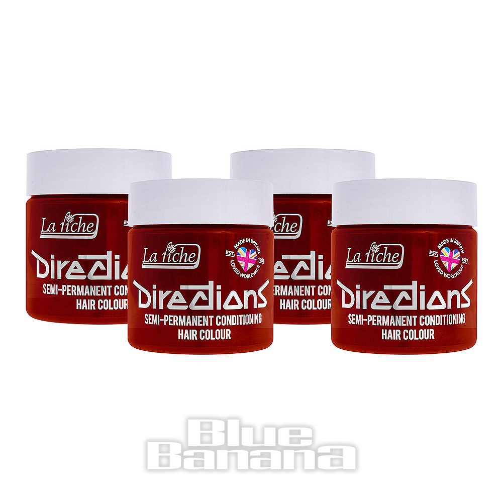 La Riche Directions Tangerine Hair Dye | Vegan Orange Hair Colour Multipack